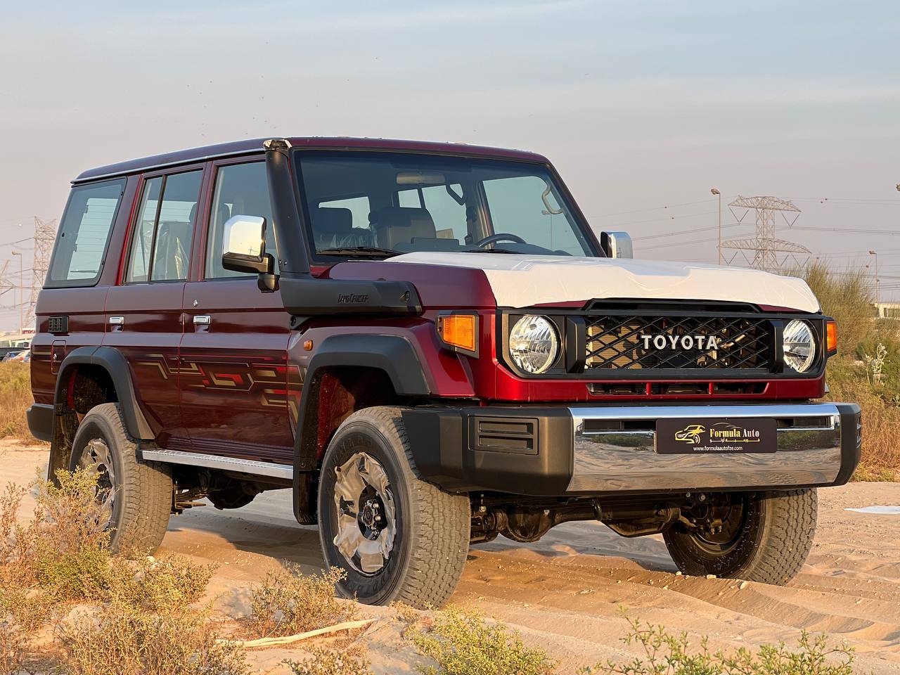 Toyota Land Cruiser Hardtop LC76 LX 4.0L PTR M/T 2024My High Option ...